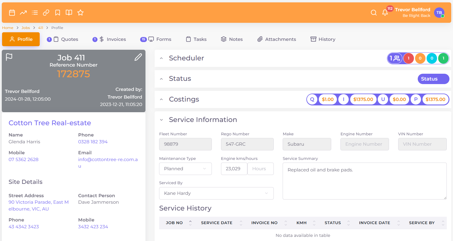 Mechanic Shops - WorkDash